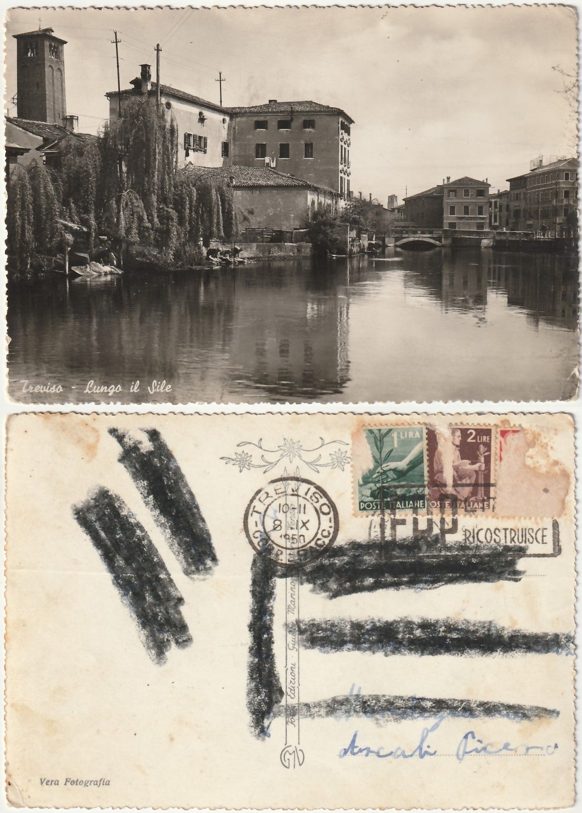 Treviso - Lungo Il Sile - Viagg. 1950 -71265-