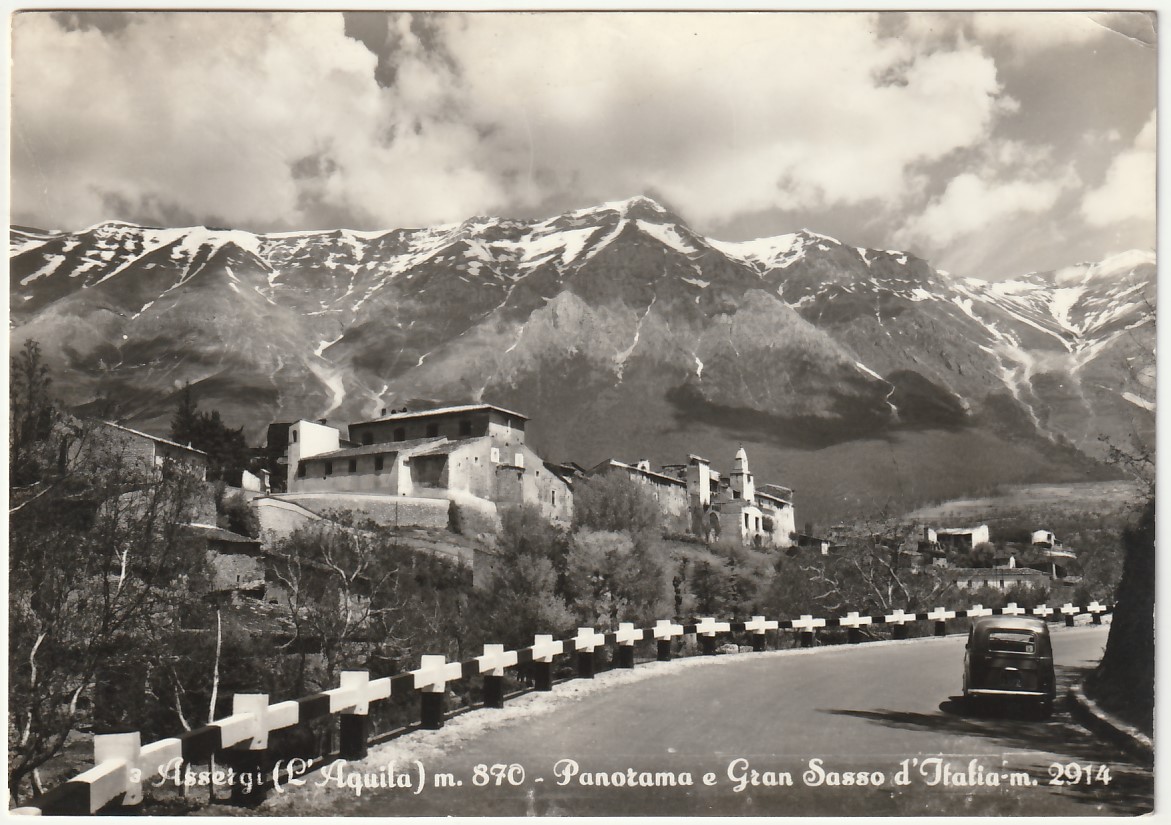 Assergi - L'aquila - Panorama E Gran Sasso D'italia - Viagg. 1959 -66358-