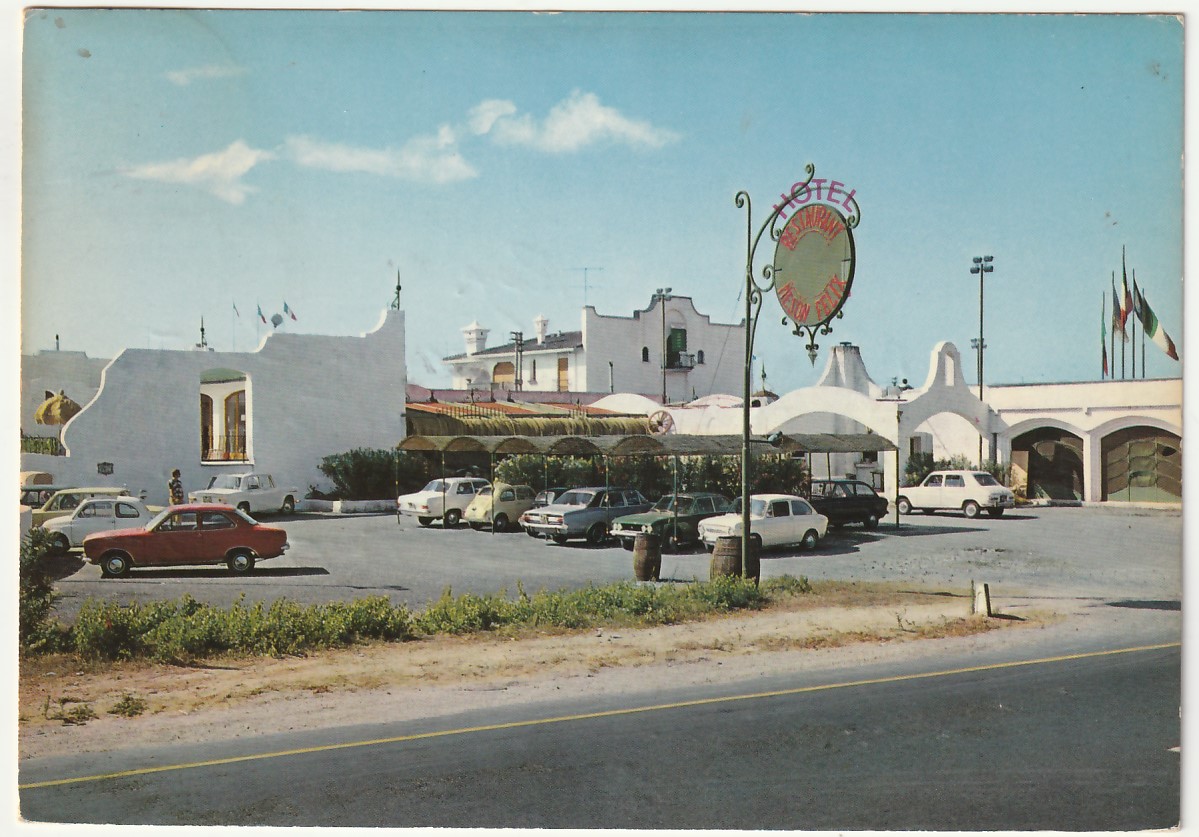 Terracina - Latina - Tenni E Rist. Hotel Meson Felix - Viagg. 1973 -66404-