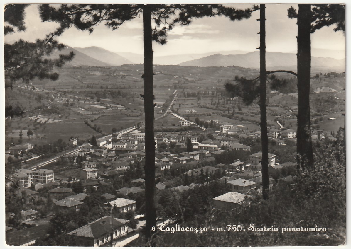 Tagliacozzo - L'aquila - Scorcio Panoramico - Viagg. -70653-