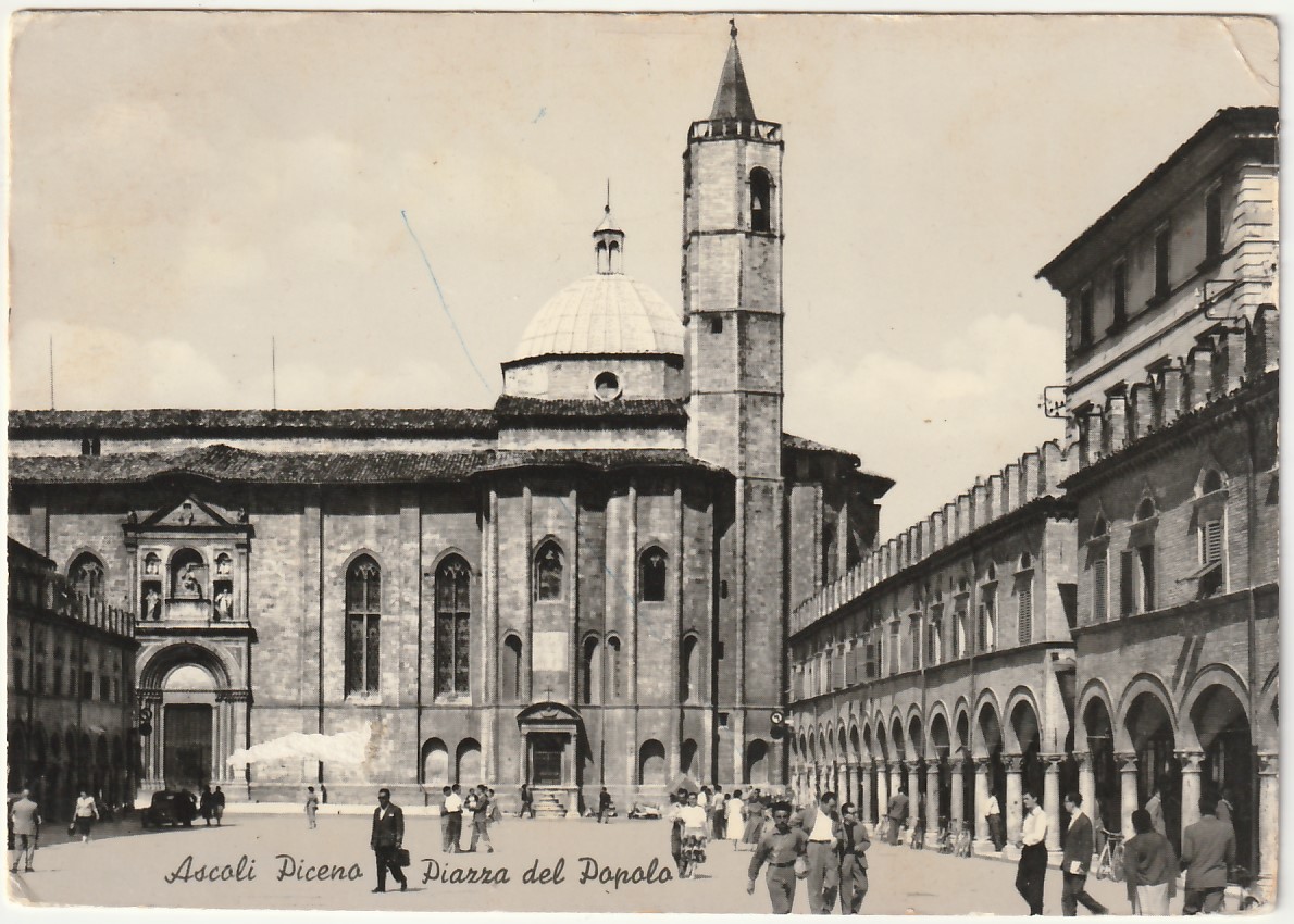 Ascoli Piceno - Piazza Del Popolo - Viagg. 1962 -70824-