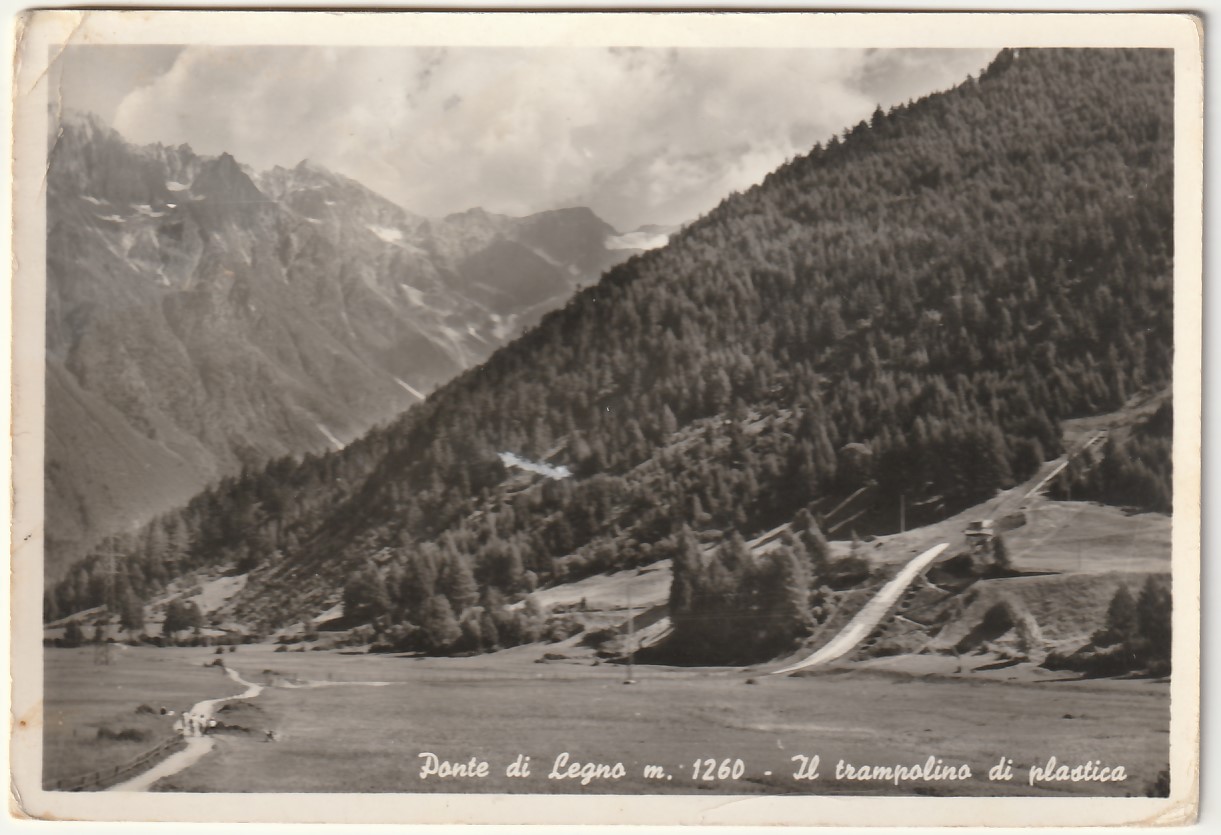 Ponte Di Legno - Brescia - Il Trampolino Di Plastica - Viagg. 1962 -70938-