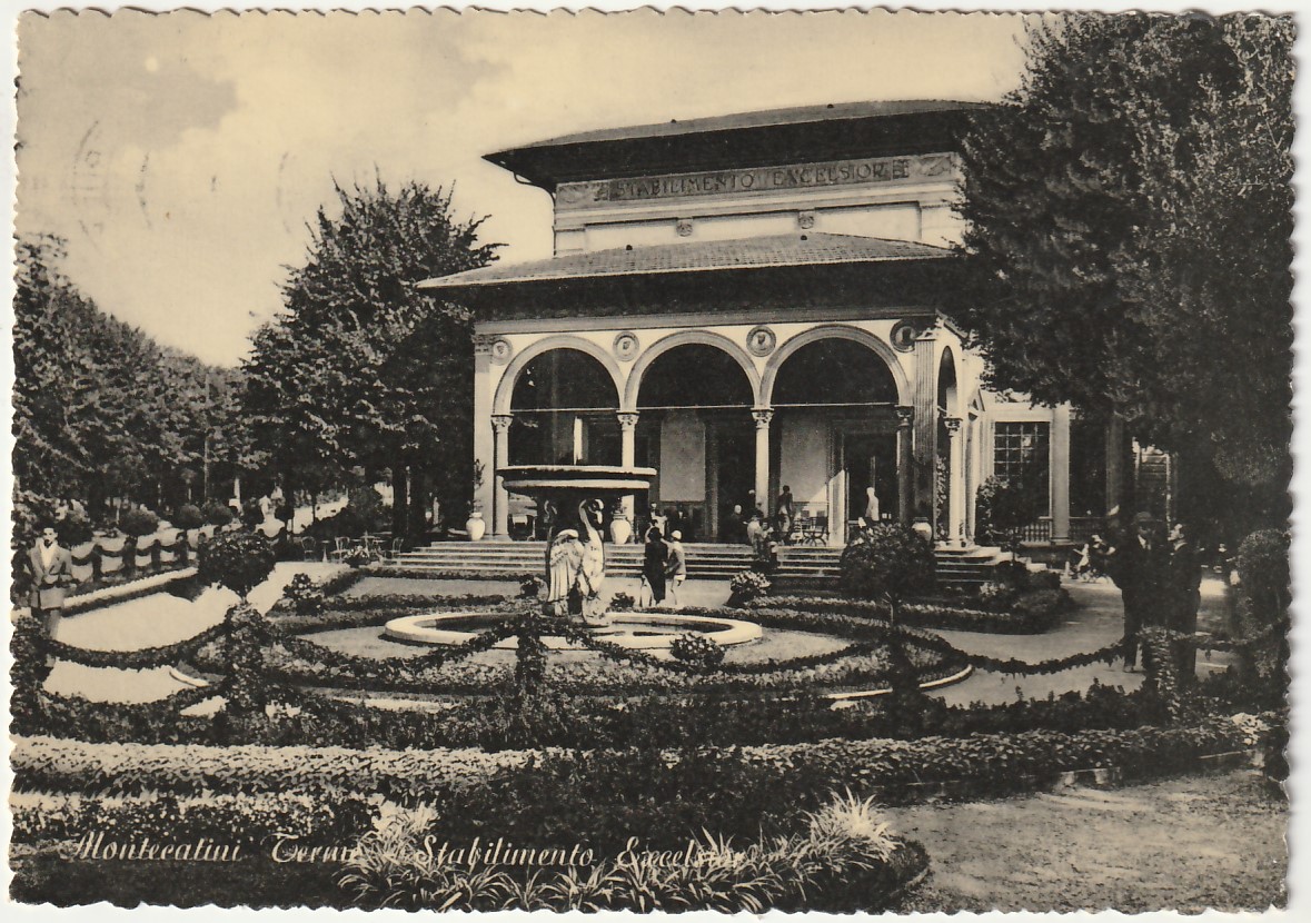 Montecatini Terme - Pistoia - Stabilimento Excelsior - Viagg. 1957 -71287-