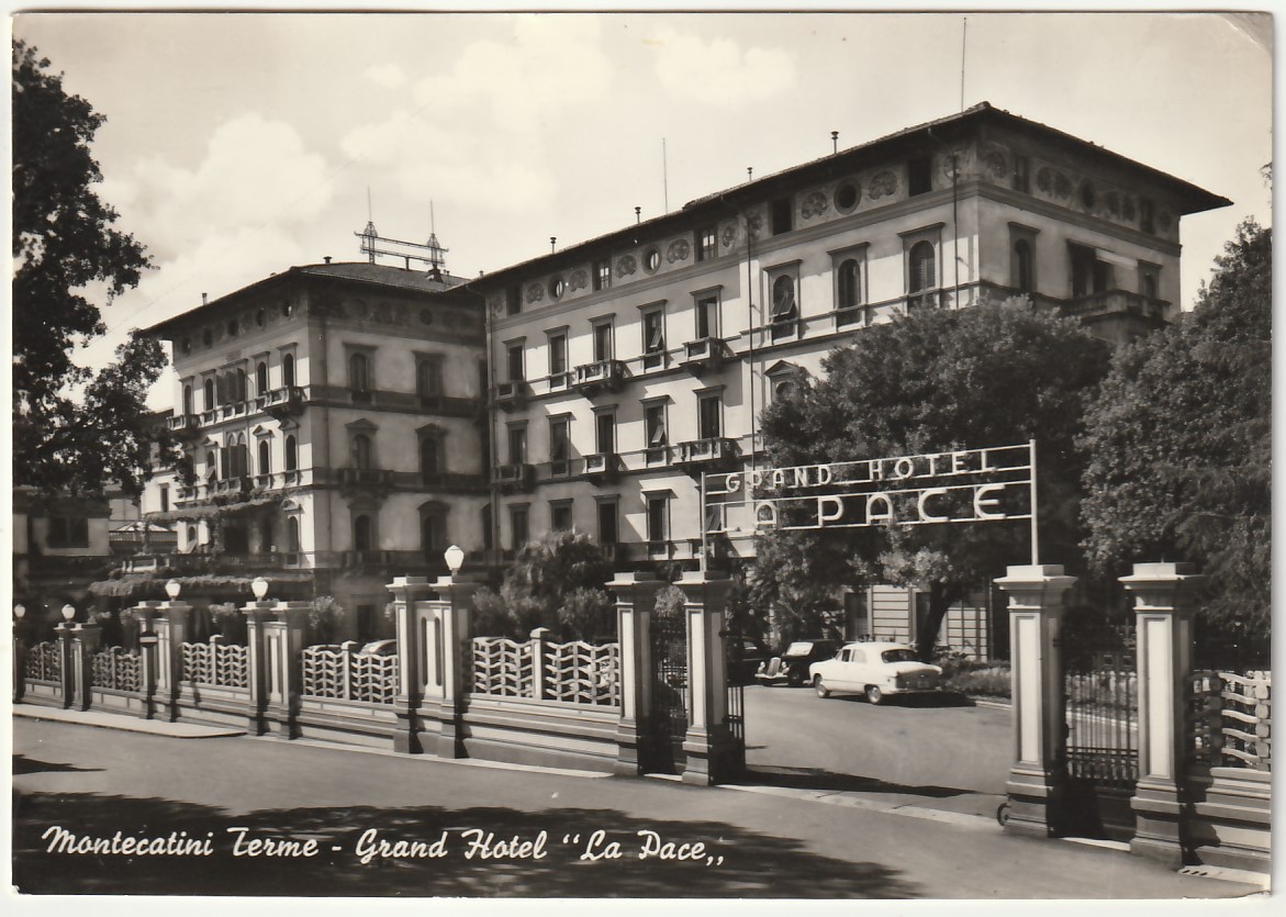 Montecatini Terme - Pistoia - Grand Hotel "La Pace" - Viagg. -71464-