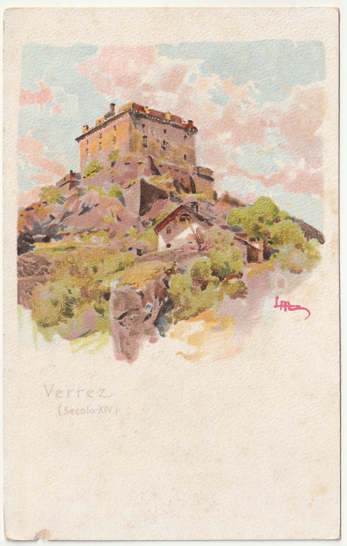Verres - Castello - Aosta - Illustratore -71509-