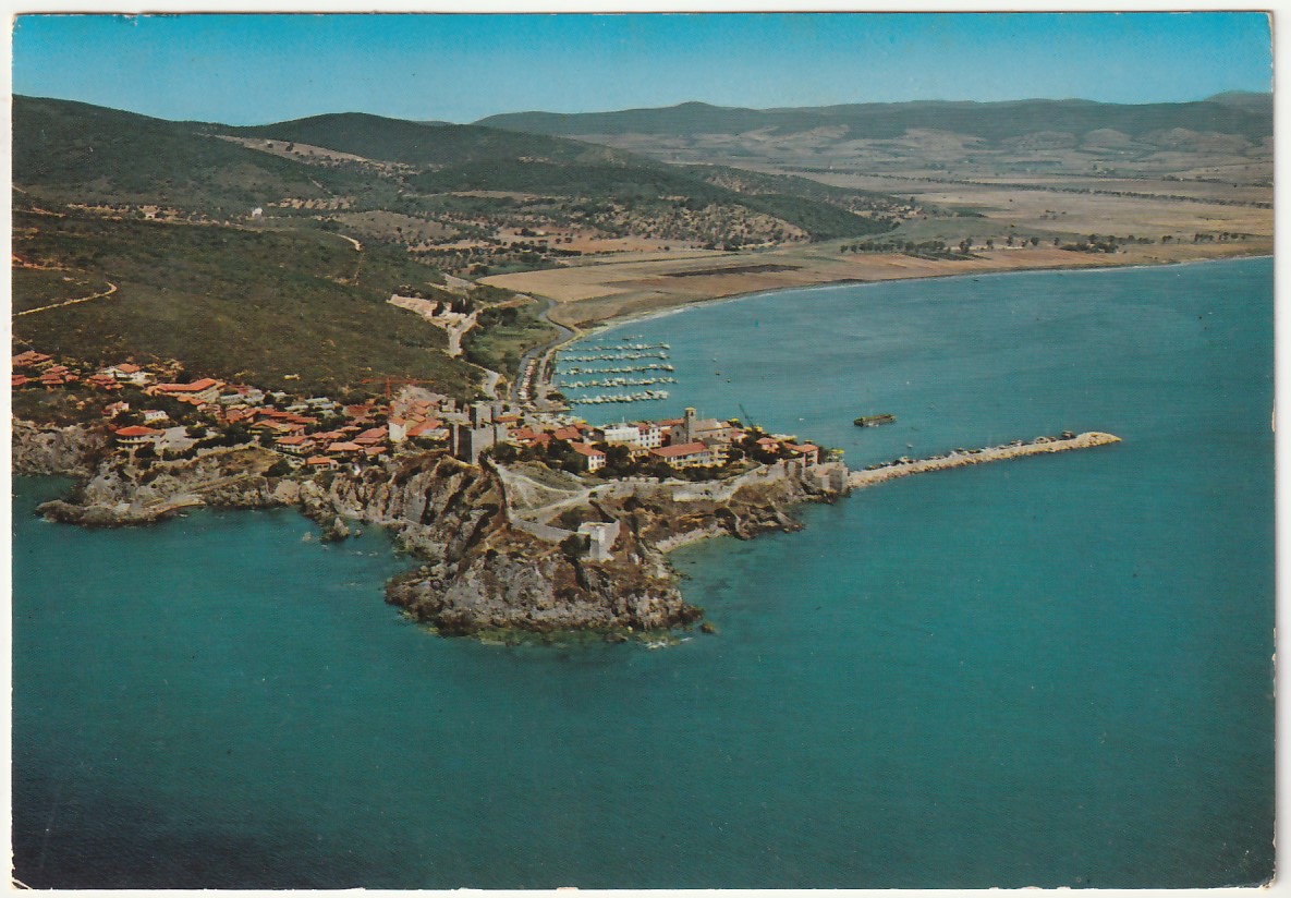 Talamone - Grosseto - Veduta Aerea - Viagg. -71544-