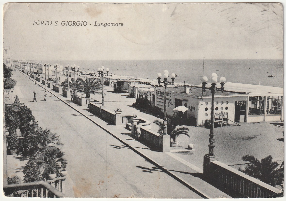 Porto S. Giorgio - Ascoli Piceno - Lungomare - Viagg. -74046-