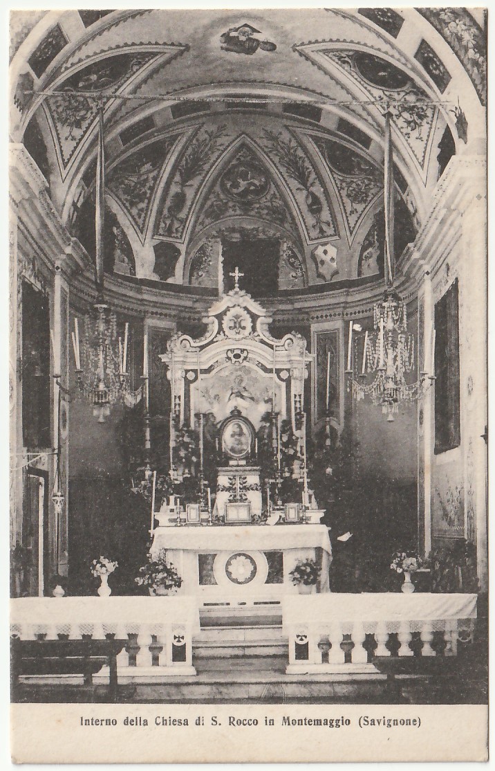 Montemaggio - Genova - Interno Della Chiesa Di S. Rocco -87986-