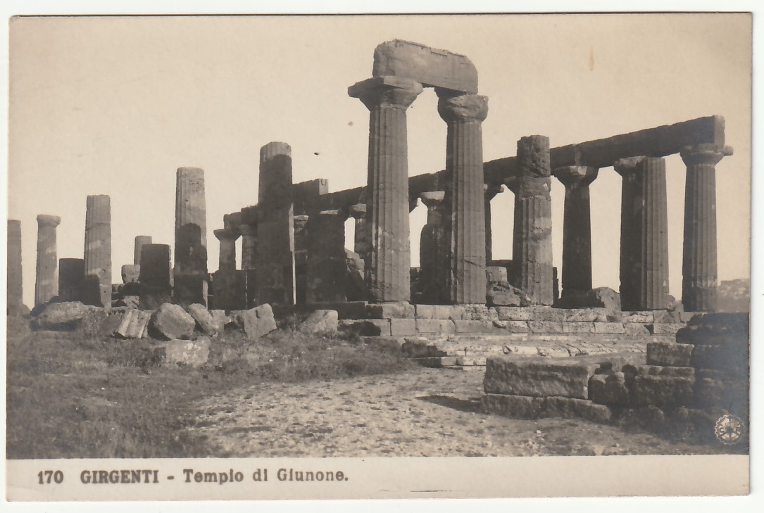 Girgenti - Agrigento - Tempio Di Giunone -88465-