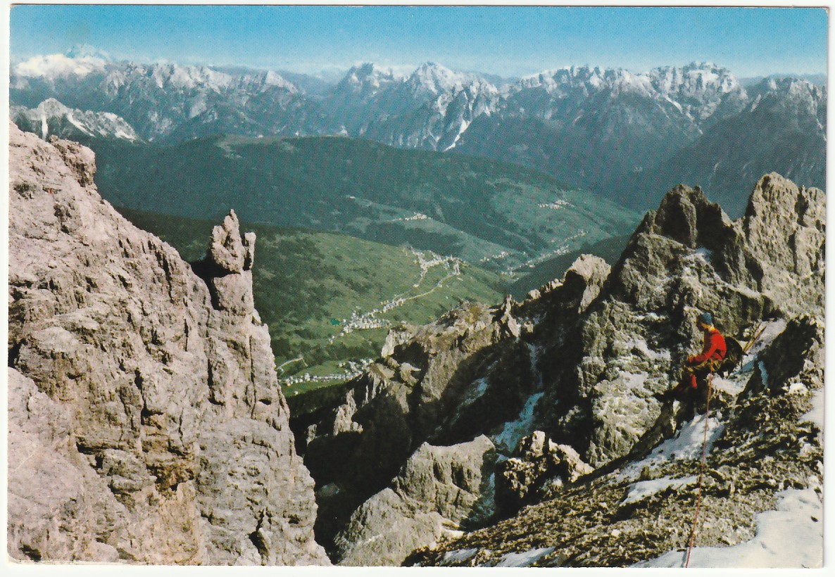 Val Comelico - Belluno - Panorama Da Cima Bagni - Viagg. 1972 -89091-