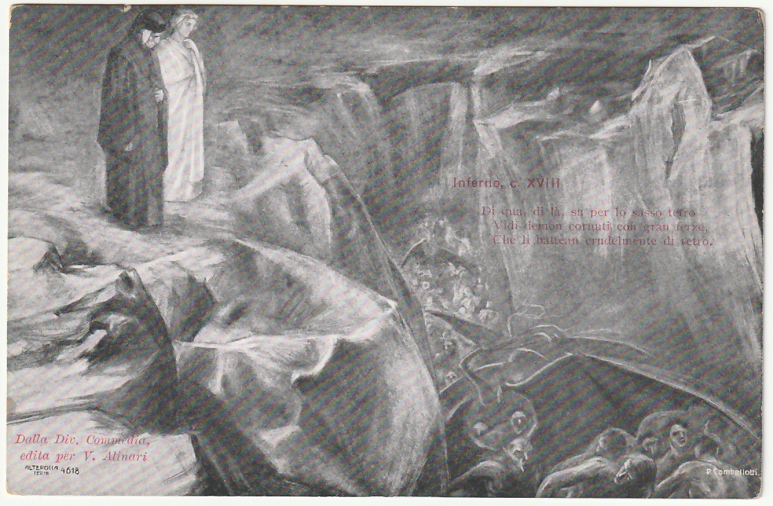 Divina Commedia - Dante - Inferno - Illustratore - D. Cambellotti -90926-