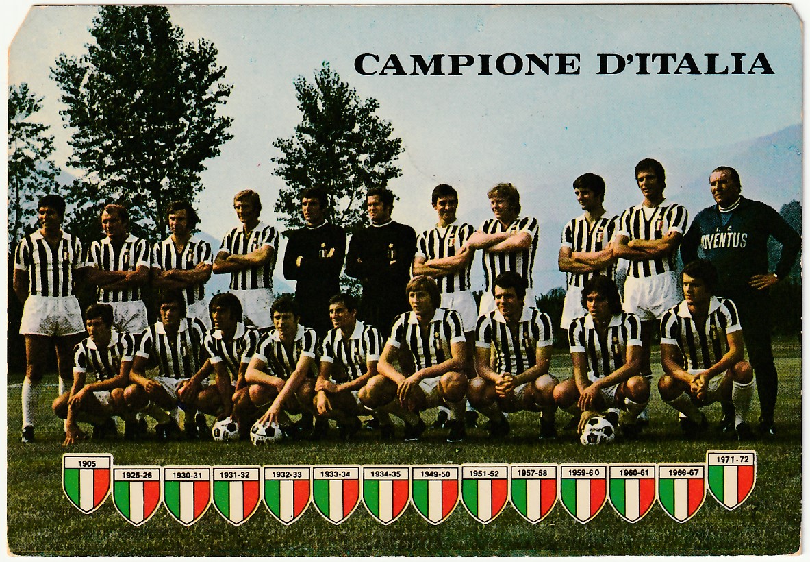 Juventus - Campione D'italia 1971-72 -90938-