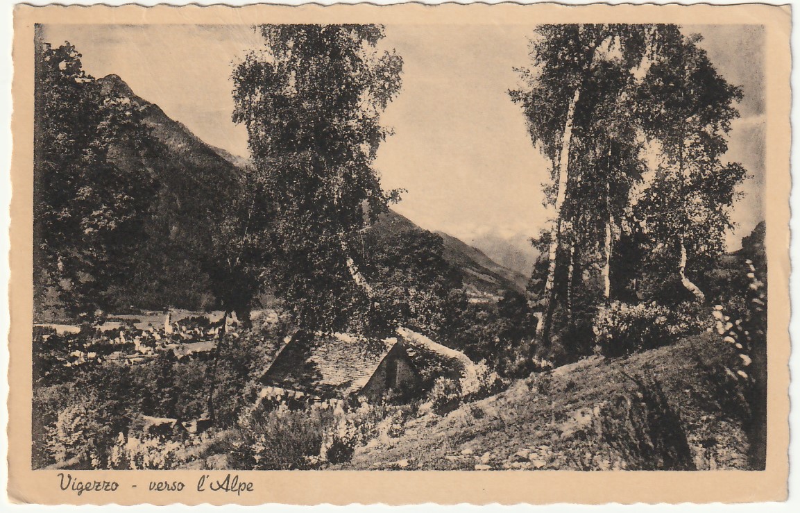 Vigezzo - Verbania - Verso L'alpe - Viagg. -90968-
