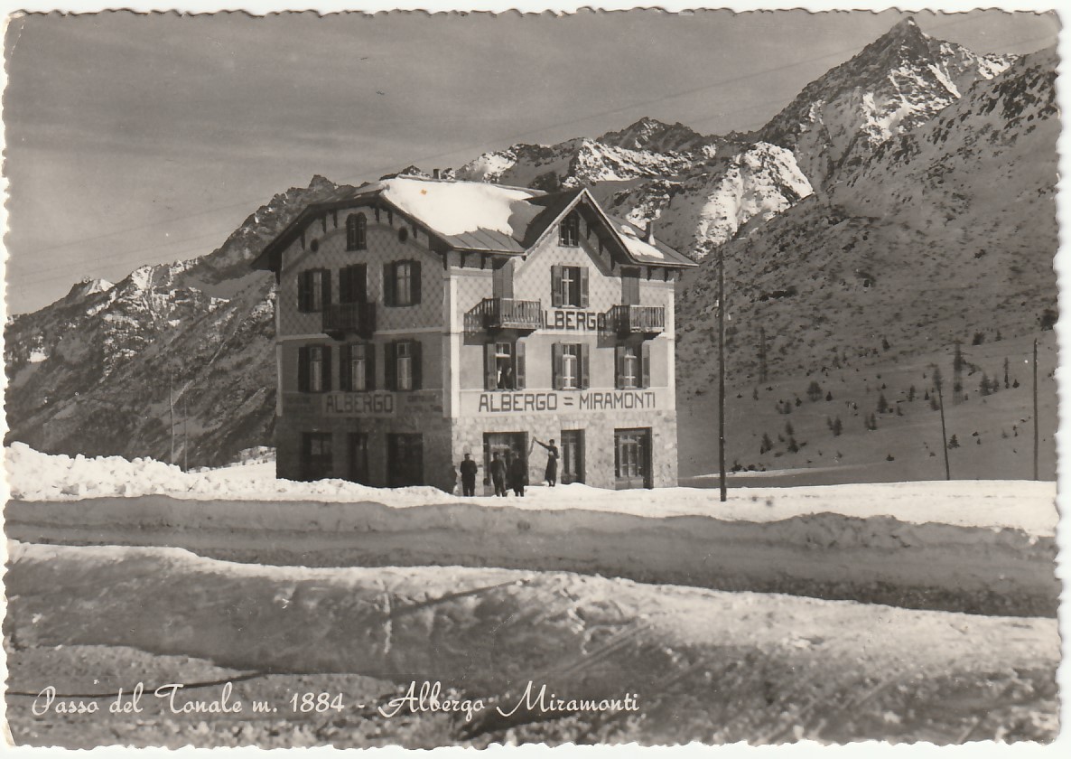 Passo Del Tonale - Brescia - Albergo Miramonti - Viagg. 1952 -90975-