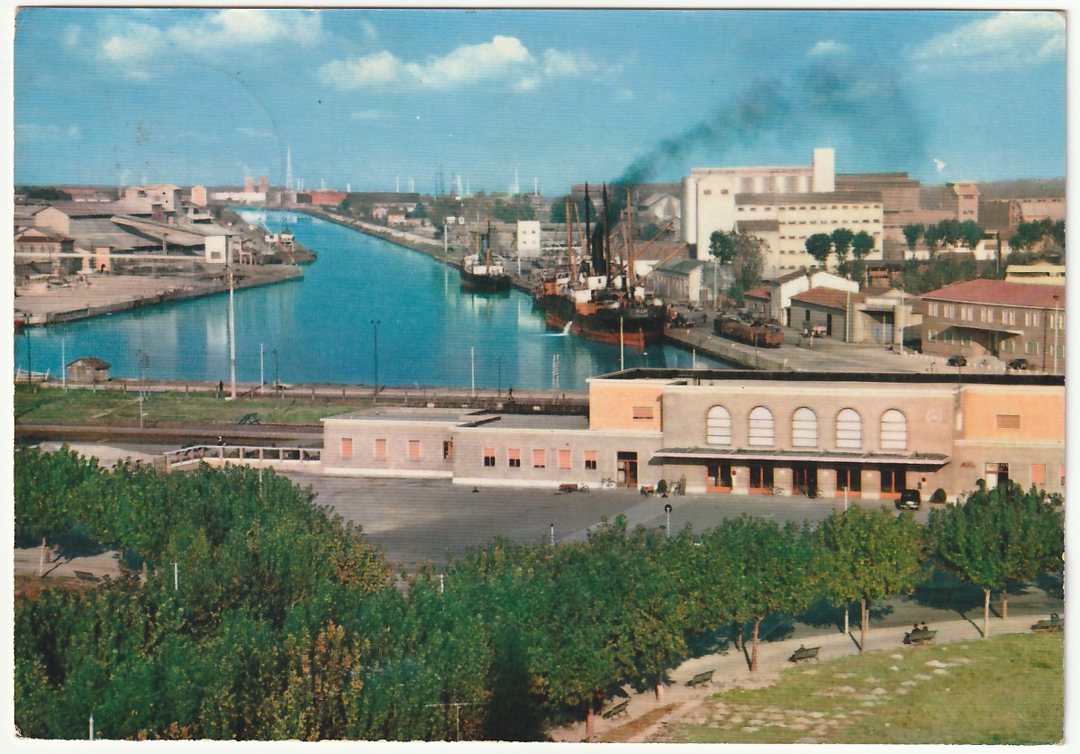 Ravenna - Stazione E Porto - Viagg. 1957 -91086-