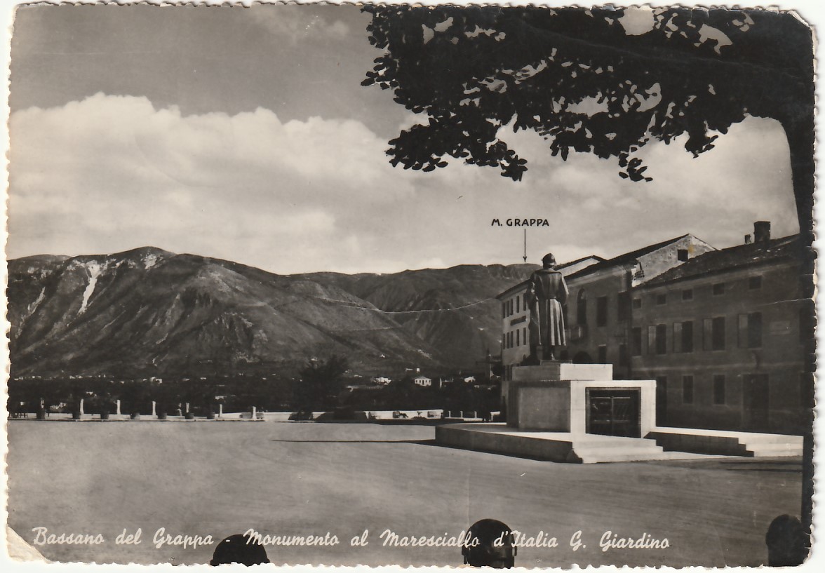 Bassano Del Grappa - Vicenza - Monumento Al Maresciallo G. Giardino -91103-