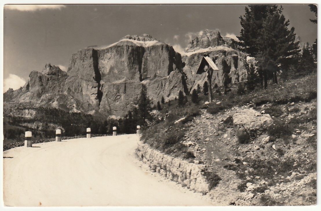 Strada Delle Dolomiti - Gruppo Sella - Bolzano - Viagg. 1956 -91194-