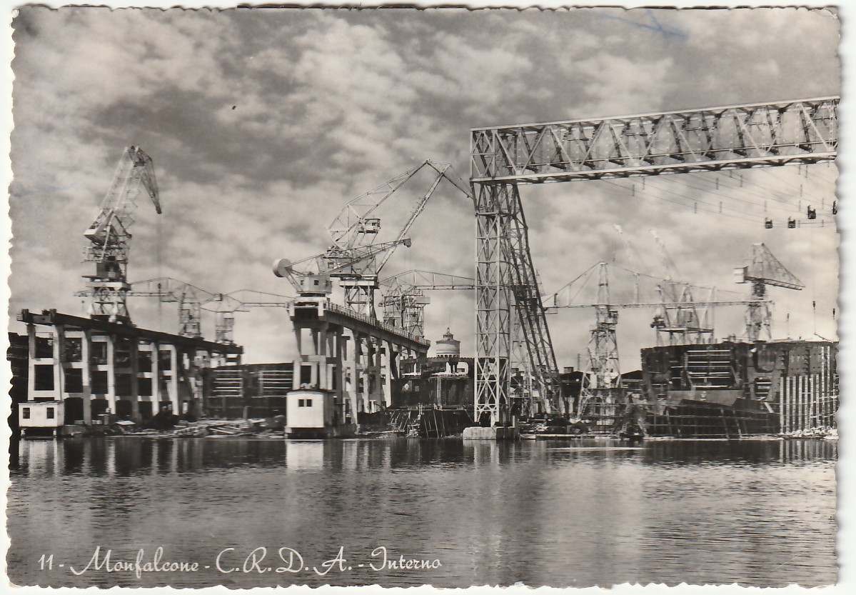 Monfalcone - Gorizia - C.r.d.a. - Interno - Viagg. 1954 -91221-