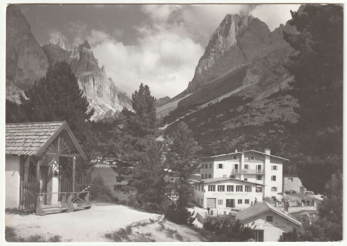 Pozza Di Fassa - Rifugio Gardeccia - Trento - Foto Ghedina - Viagg. 1973 -91248-