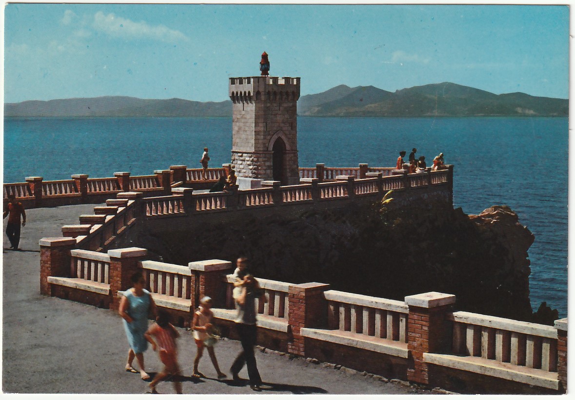 Piombino - Livorno - Piazza Bovio - Viagg. 1970 -91252-