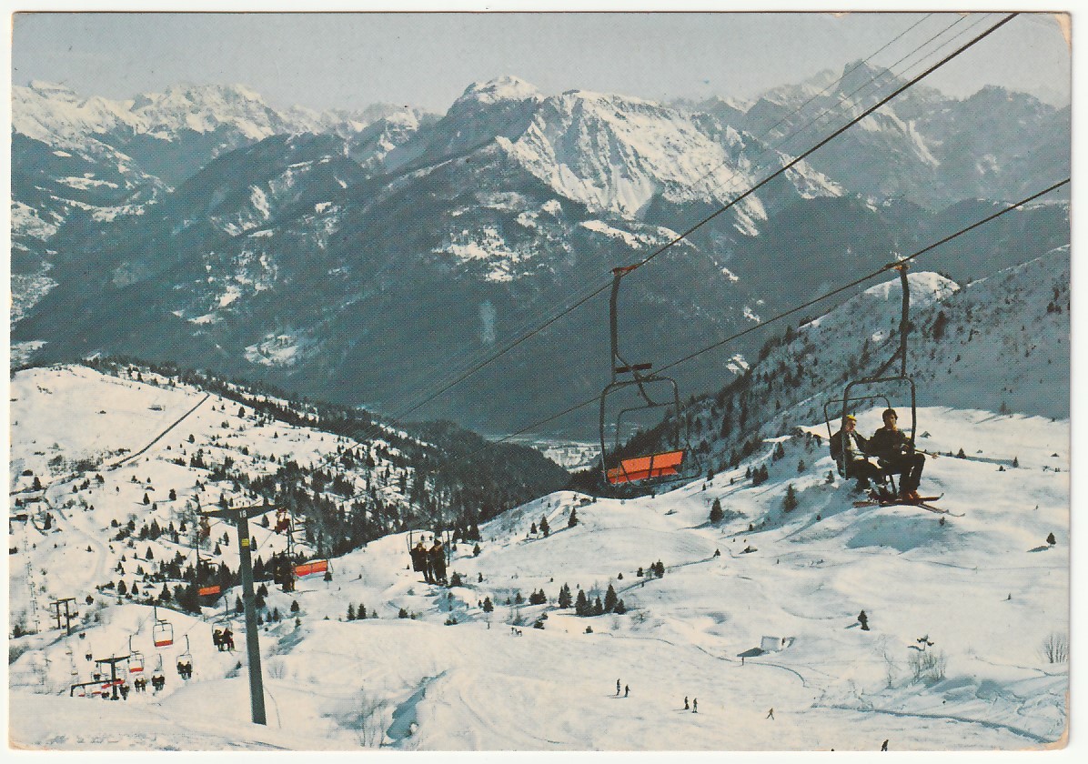 Monte Zoncolan - Udine - Seggiovia - Viagg. 1979 -91377-