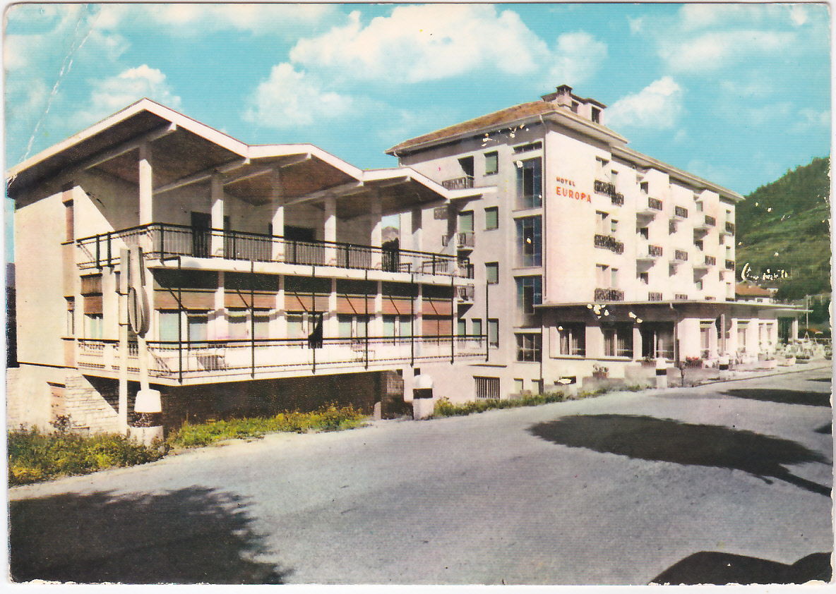 Levico Terme - Trento - Hotel Europa - Viagg. 1968 -90337-
