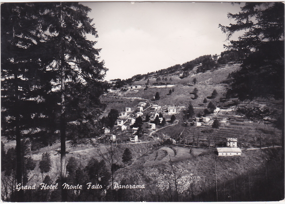 Grand Hotel Monte Faito - Napoli - Viagg. 1952 -87646-