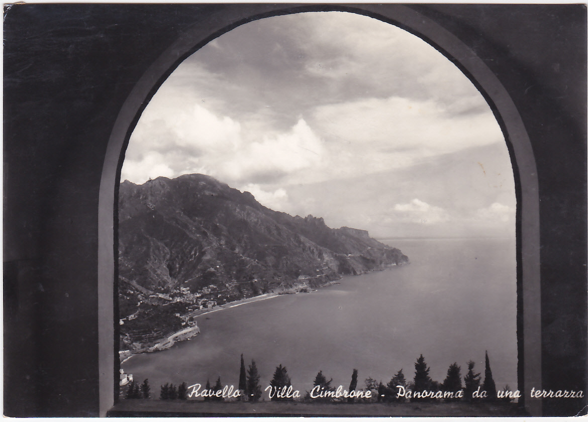 Ravello - Salerno - Villa Cimbrone - Panorama Da Una Terrazza - Viagg. -86583-