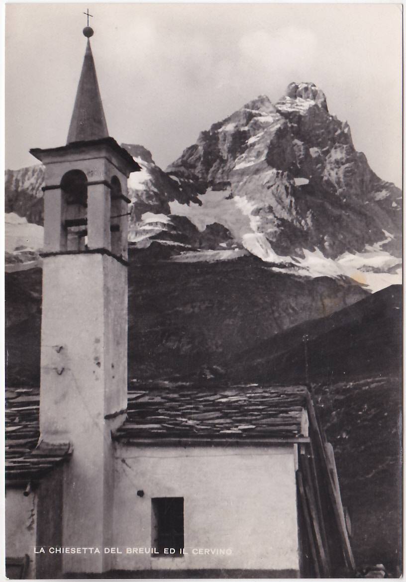 La Chiesetta Del Breuil Ed Il Cervino - Aosta -86575-