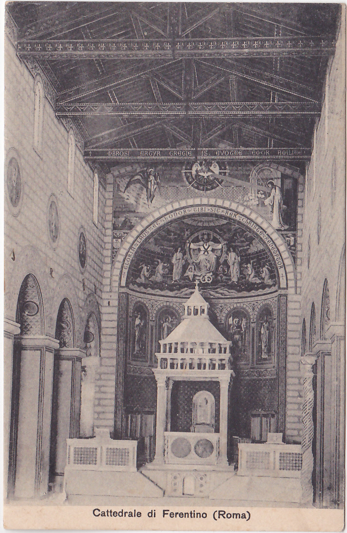 Ferentino - Roma - Cattedrale - Viagg. -87814-