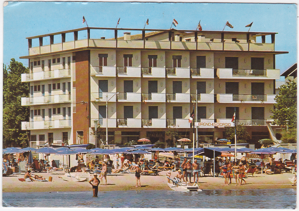 Torre Pedrera - Rimini - Hotel Graziella - Viagg. 1978 -86741-