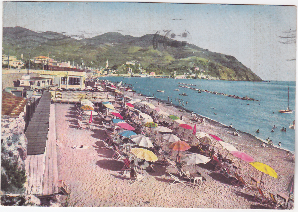 Levanto - La Spezia - La Bella Spiaggia - Viagg. 1960 -86786-