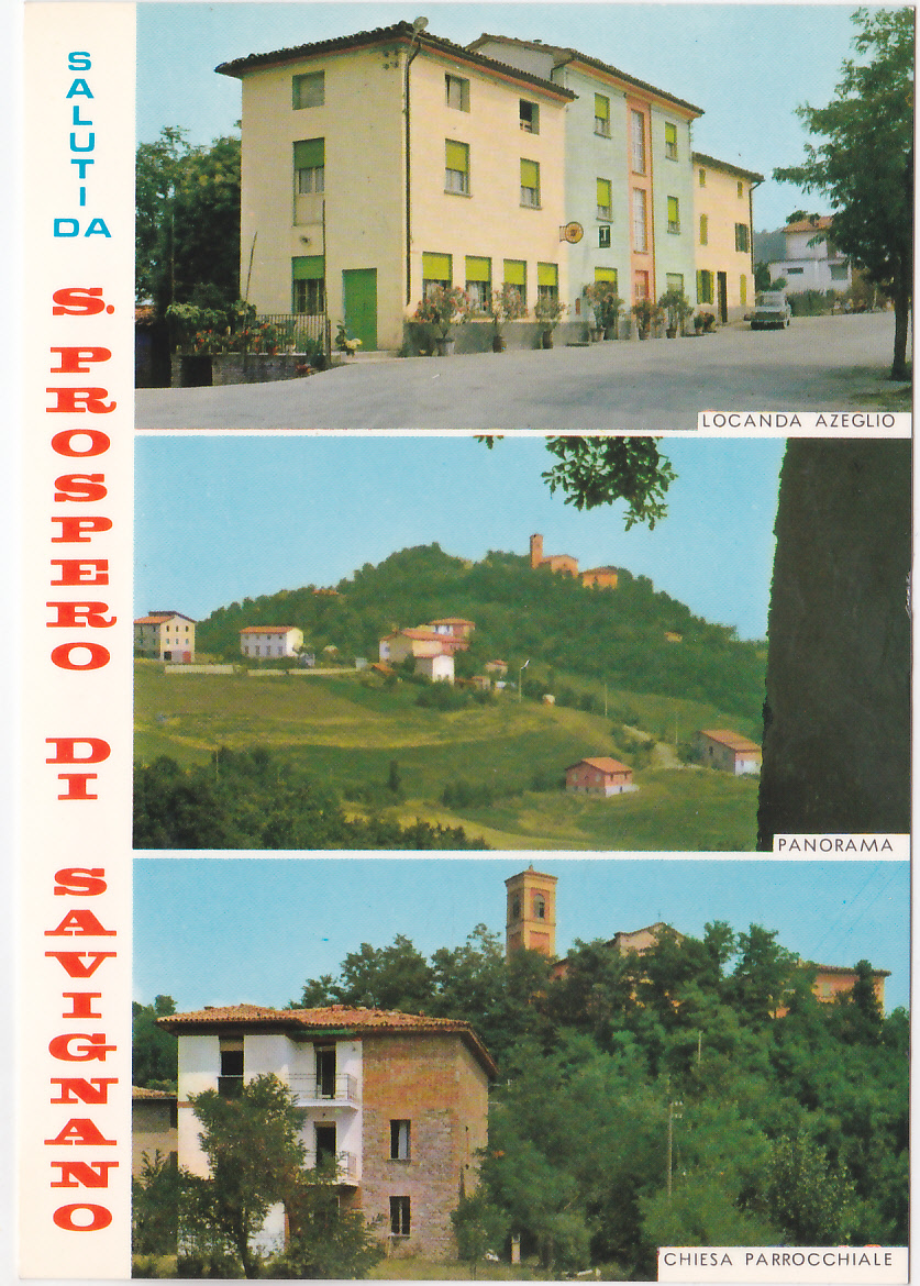 S. Prospero Di Savignano - Bologna - Saluti Da - Vedutine -86789-