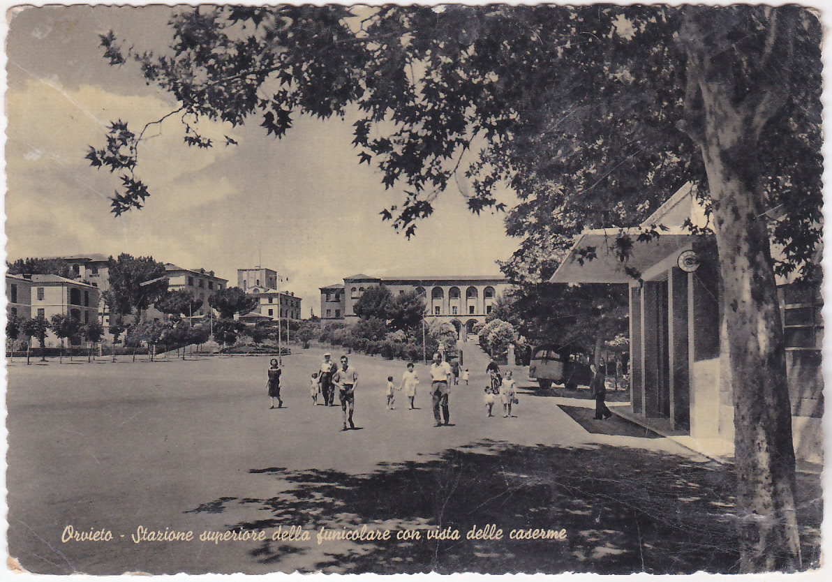 Orvieto - Terni - Stazione Superiore Funicolare Con Vista Caserme -86813-