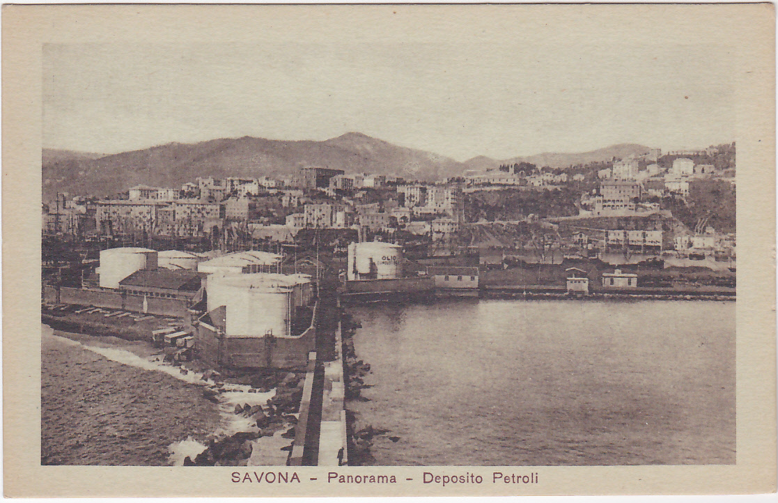 Savona - Panorama - Deposito Petroli -87928-