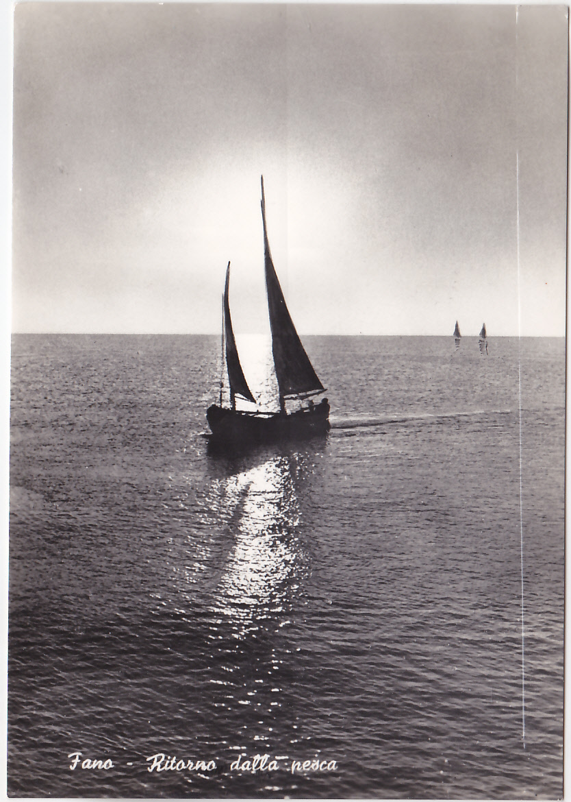 Fano - Pesaro - Ritorno Dalla Pesca - Viagg. 1959 -90682-