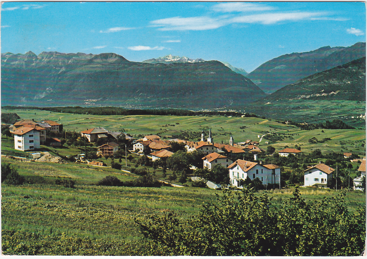 Ronzone - Trento - Panorama - Viagg. 1971 -90707-