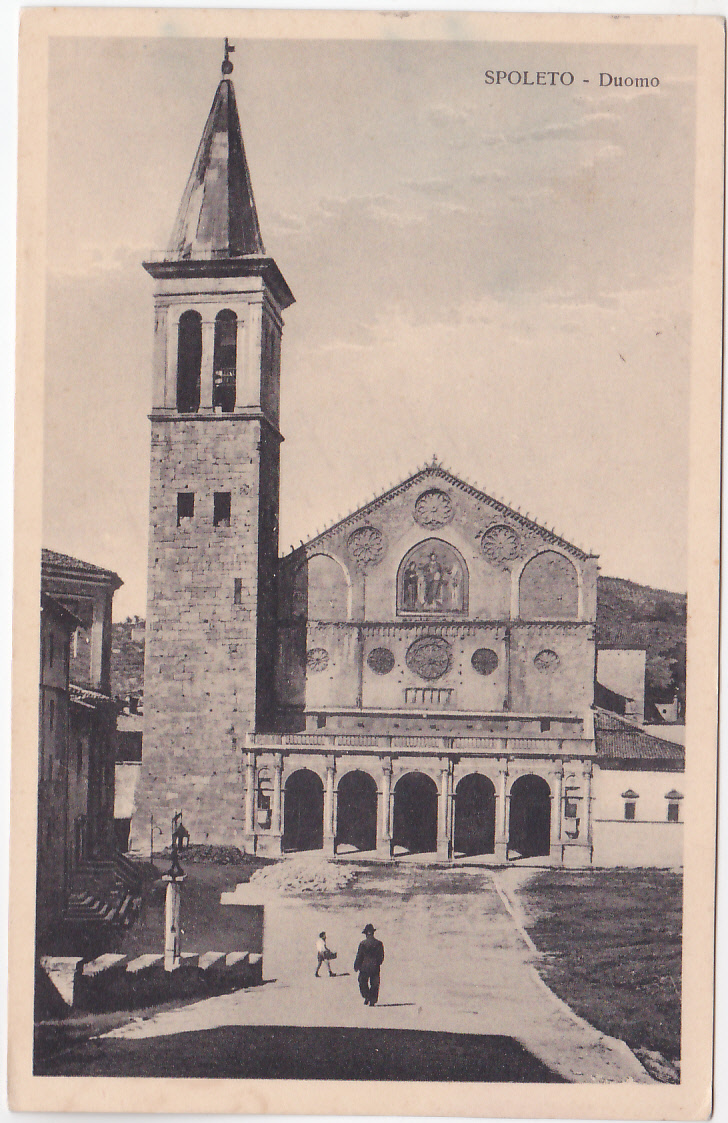 Spoleto - Perugia - Duomo - Viagg. 1933 -86920-