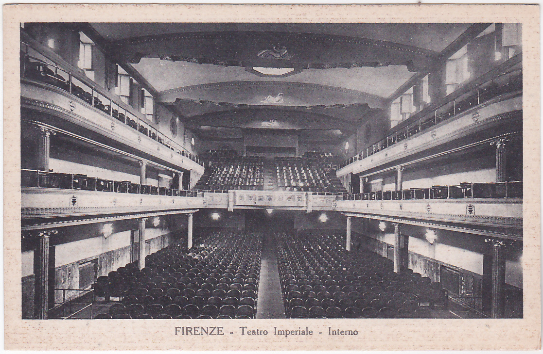 Firenze - Teatro Imperiale - Interno -90739-
