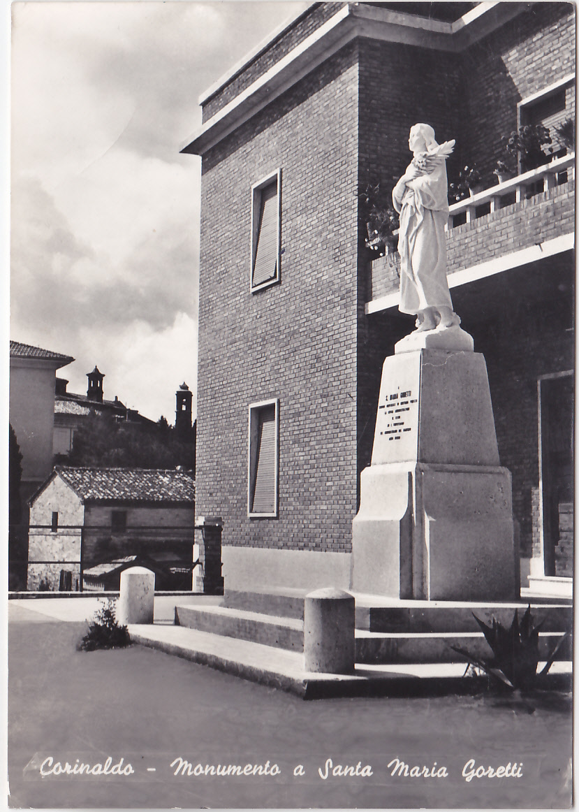 Corinaldo - Ancona - Monumento A Santa Maria Goretti - Viagg. 1961 -86961-