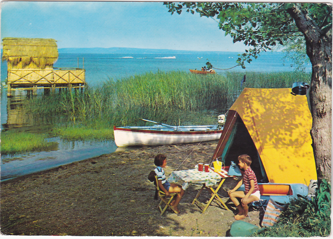 Bracciano - Roma - Lungolago Capannina Nel Canneto - Viagg. 1967 -86967-