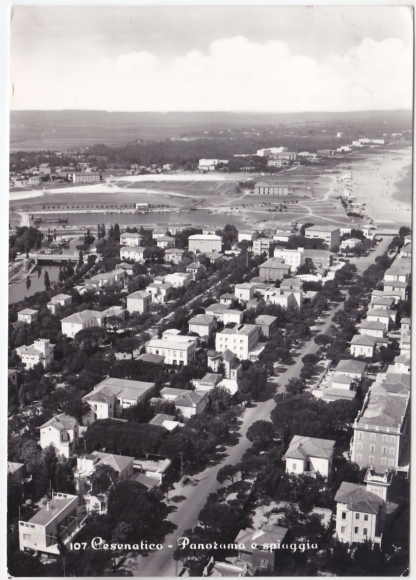 Cesenatico - Forli' - Panorama E Spiaggia - Viagg. 1960 -87017-