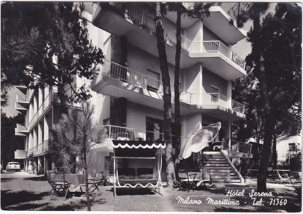 Milano Marittima - Ravenna - Hotel Serena - Viagg. 1958 -87029-