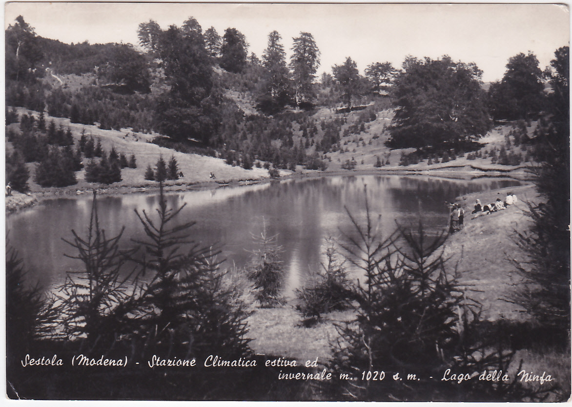 Sestola - Modena - Lago Della Ninfa - Viagg. 1952 -87036-