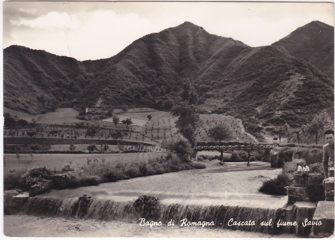 Bagno Di Romagna - Forli' - Cascata Sul Fiume Savio - Viagg. 1956 -87039-
