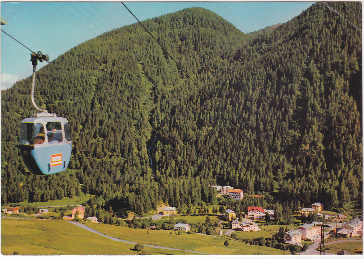 Pejo Fonti - Trento - Panorama Con La Telecabina -90869-