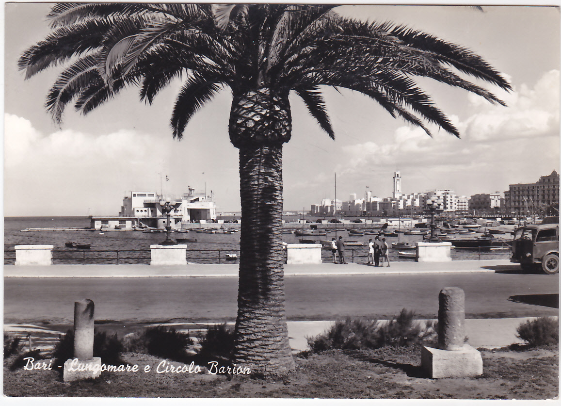 Bari - Lungomare E Circolo Barion - Viagg. 1964 -90885-