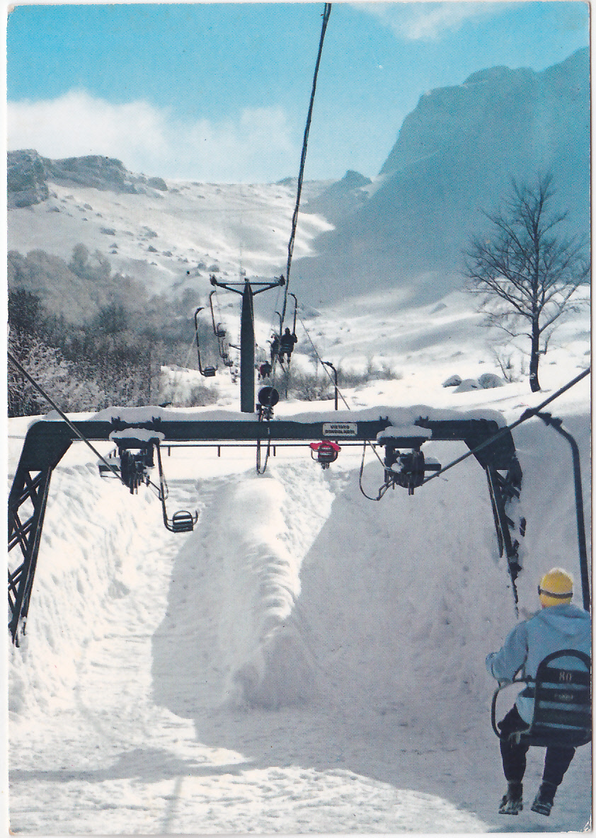 Prati Di Tivo - Teramo - La Seggiovia Stazione Inferiore -86505-